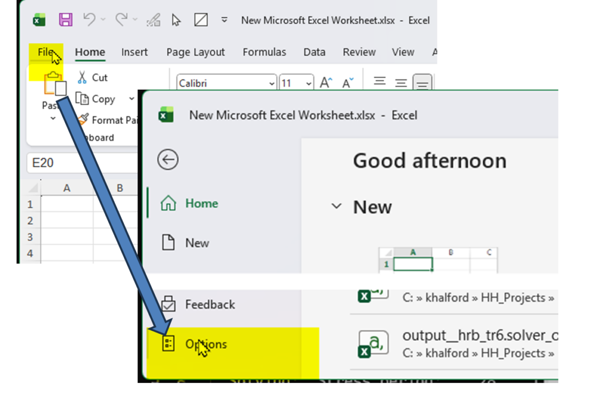 Excel Trust Center & VBA macros – Halford Hydrology