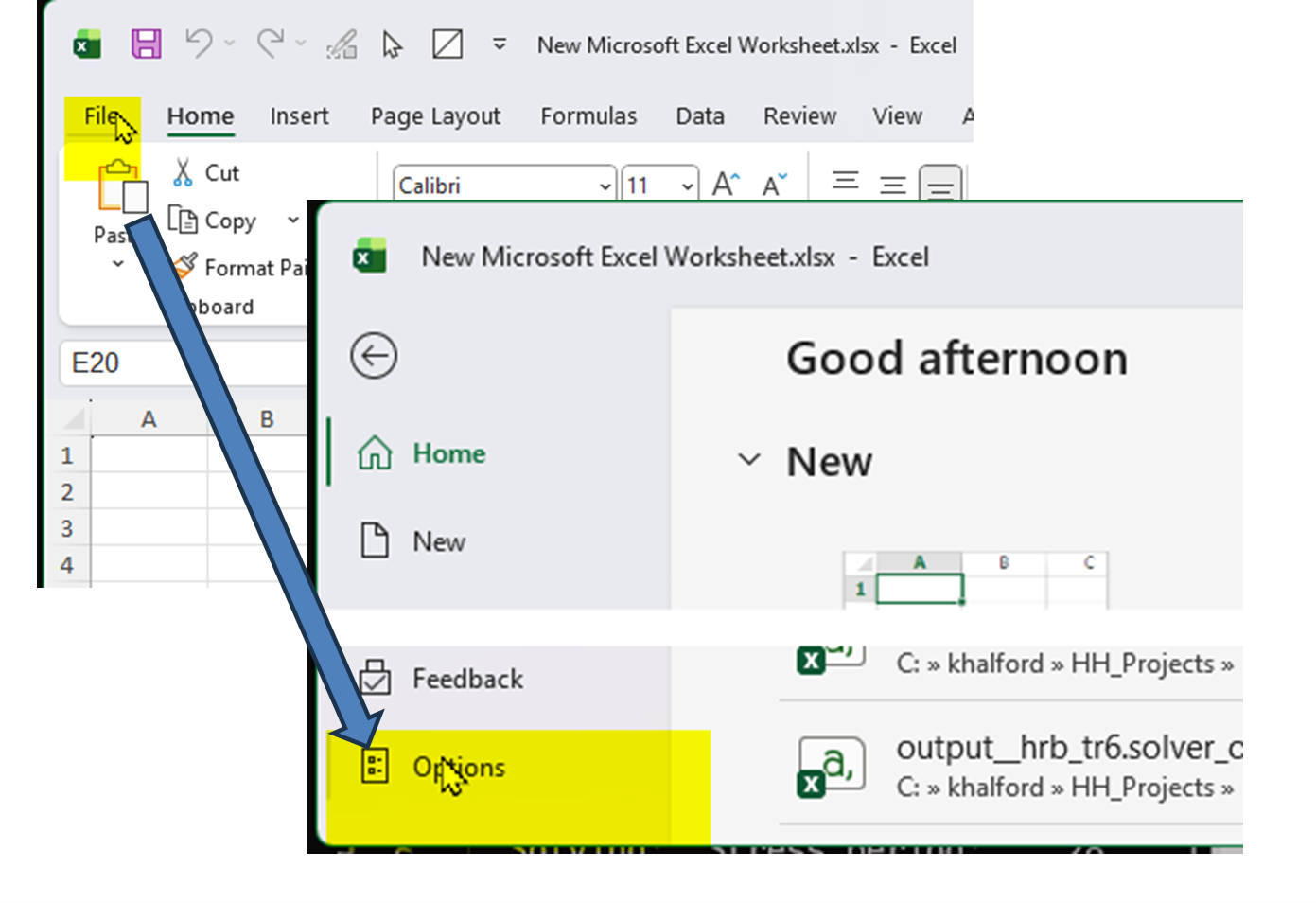 Excel Trust Center & VBA macros – Halford Hydrology